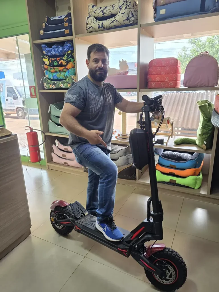 HONEYWHALE G4 MAX Patinete Elétrico Motores Duplos 3280W Bateria 60V ...