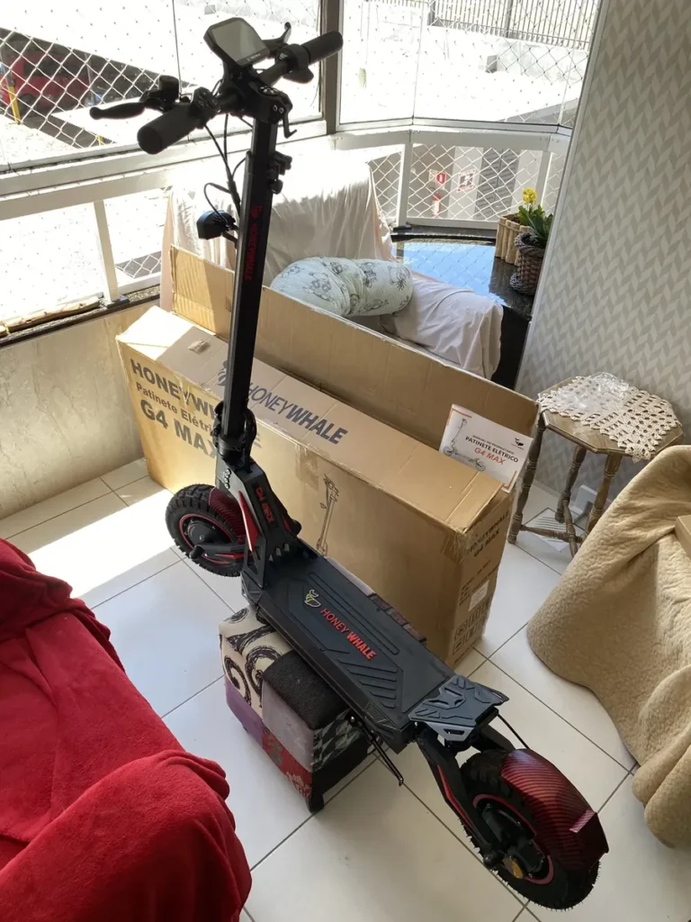HONEYWHALE G4 MAX Patinete Elétrico Motores Duplos 3280W Bateria 60V ...